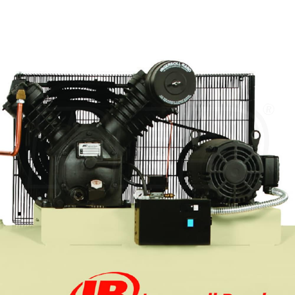 Ingersoll Rand 2545E10V-230 10-HP 120-Gallon Horizontal Two-Stage Air ...