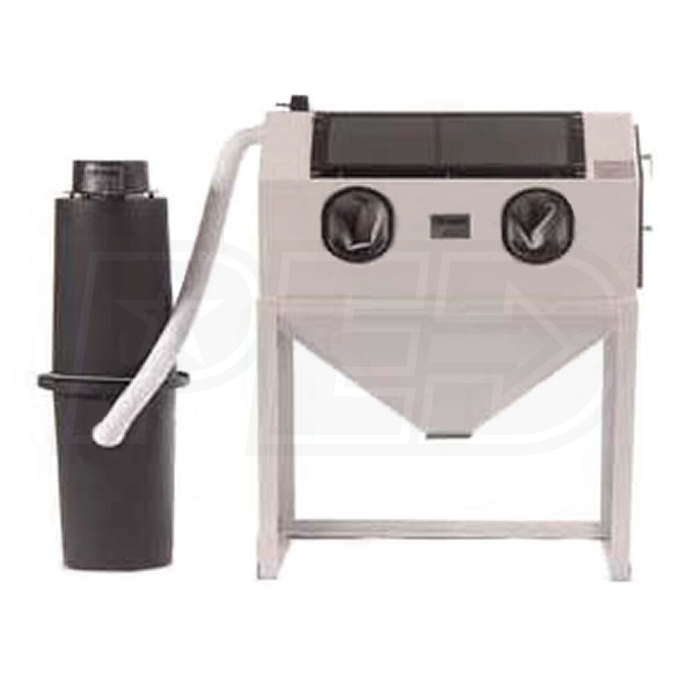 Cyclone Manufacturing 3824 Cyclone Full Top & Side Door Blast Cabinet w ...