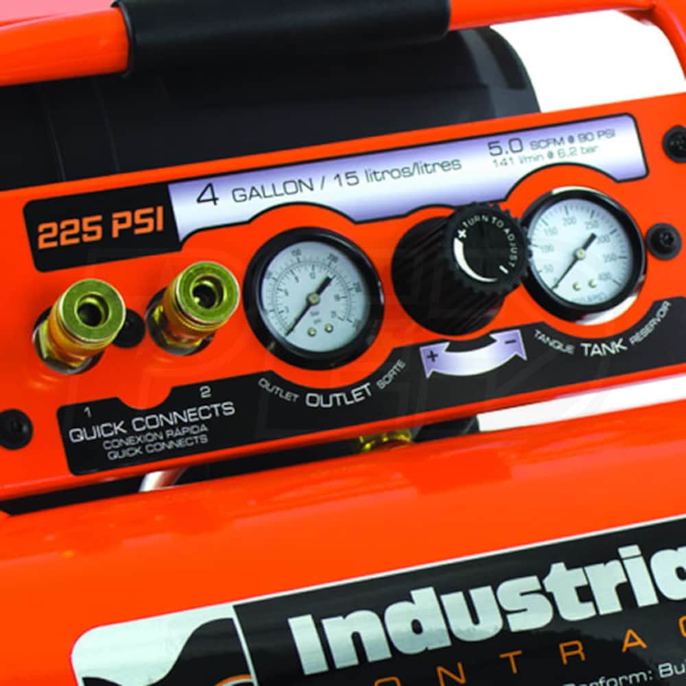 Industrial Air Contractor C041I Pro Crew 1.7-HP 4-Gallon Hot Dog Air ...