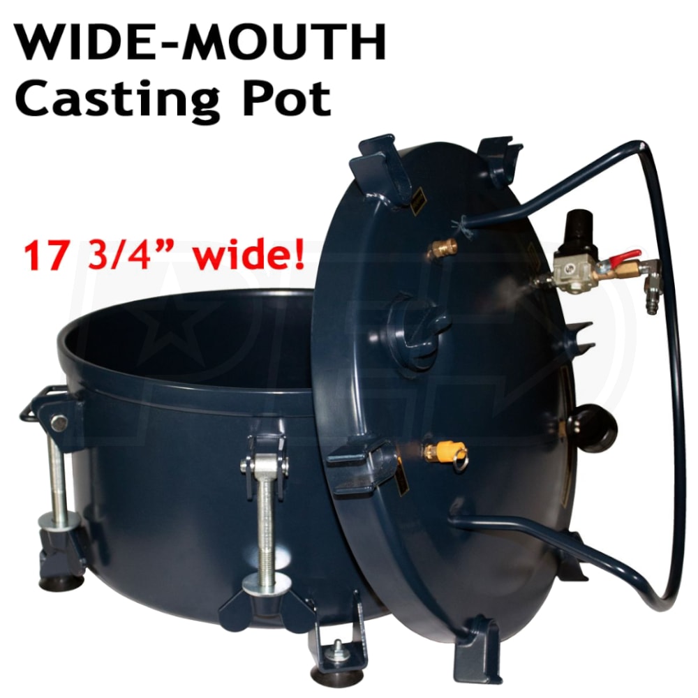 California Air Tools CAT-1810C 10 Gallon Pressure Pot For Casting