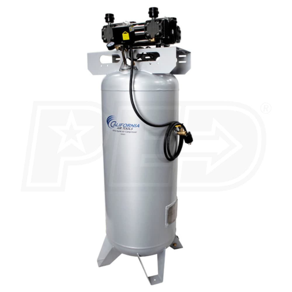California Air Tools CAT-60065C Ultra Quiet & Oil-Free 6.5-HP 60-Gallon ...