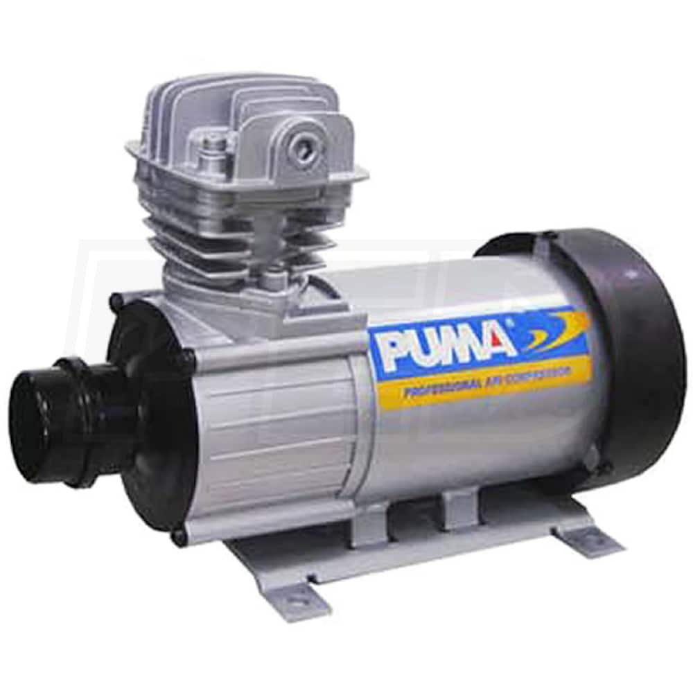 Puma DE07-SD 3/4-HP 12-Volt Continuous Duty Tankless Air Compressor ...
