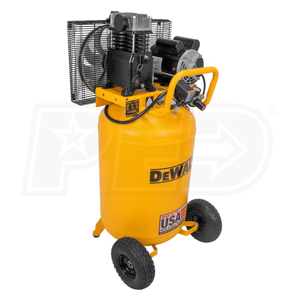 DeWalt DXCM303.COM 2-HP 30-Gallon Belt-Drive Portable Air Compressor 120V 1-Phase