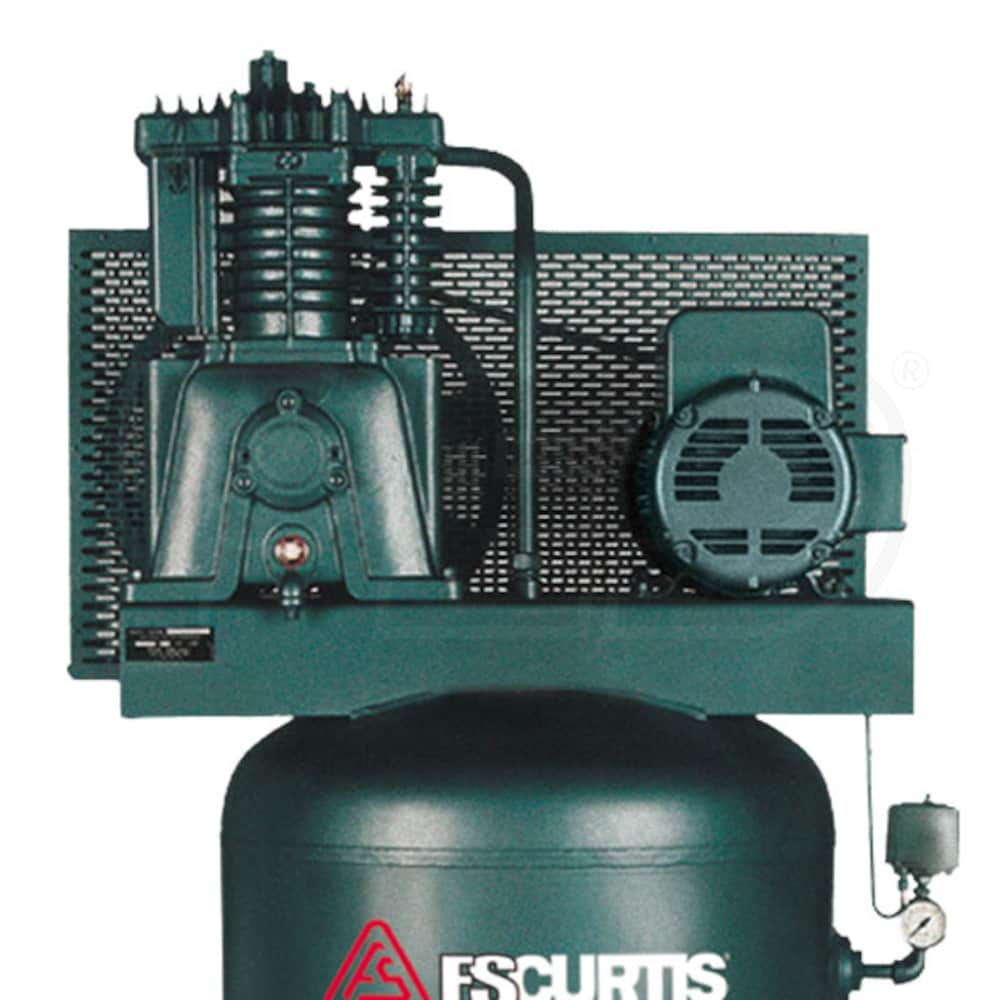 FS-Curtis FCA07E57V8S-A9L1XX CA7.5 7.5-HP 80-Gallon Two-Stage Air ...