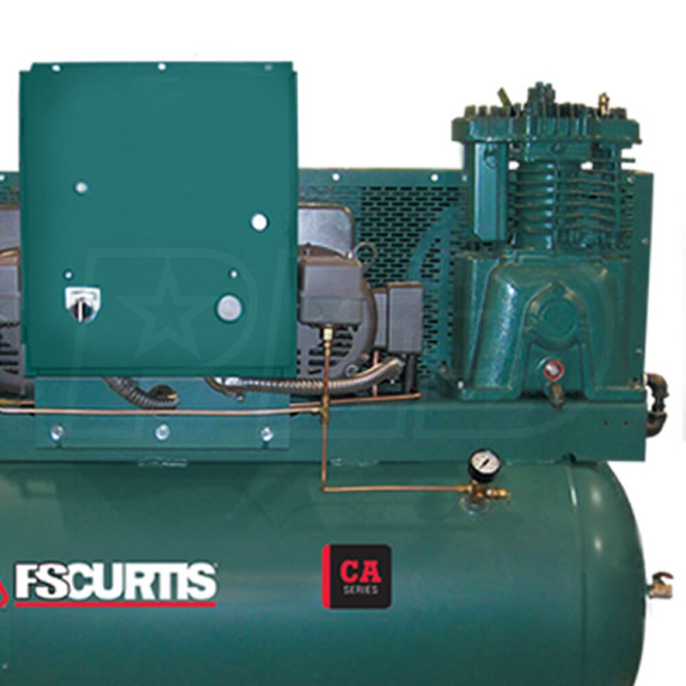 FS-Curtis FCA07E57D1S-A2L1XX CA7.5 7.5-HP / 15-HP 120-Gallon Two-Stage ...