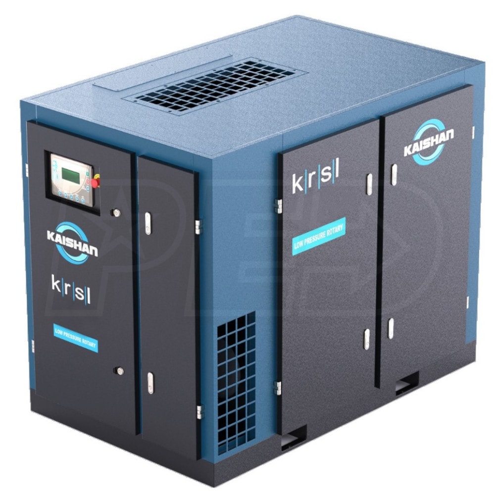 Kaishan KRSL-060A9F4S8U 60-HP Tankless Low Pressure Rotary Screw Air ...