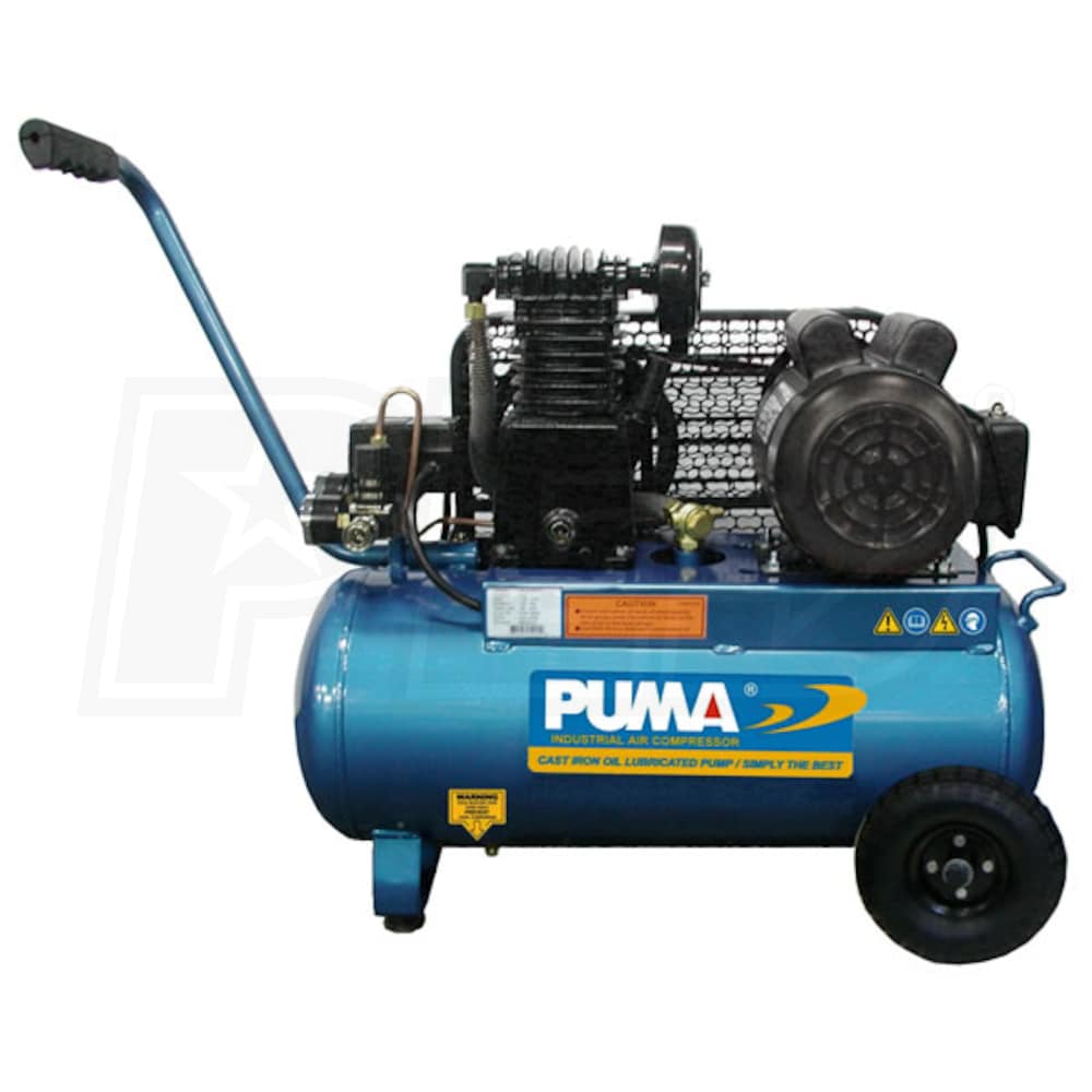 Puma PK2008 2-HP 8-Gallon Belt Drive Portable Air Compressor