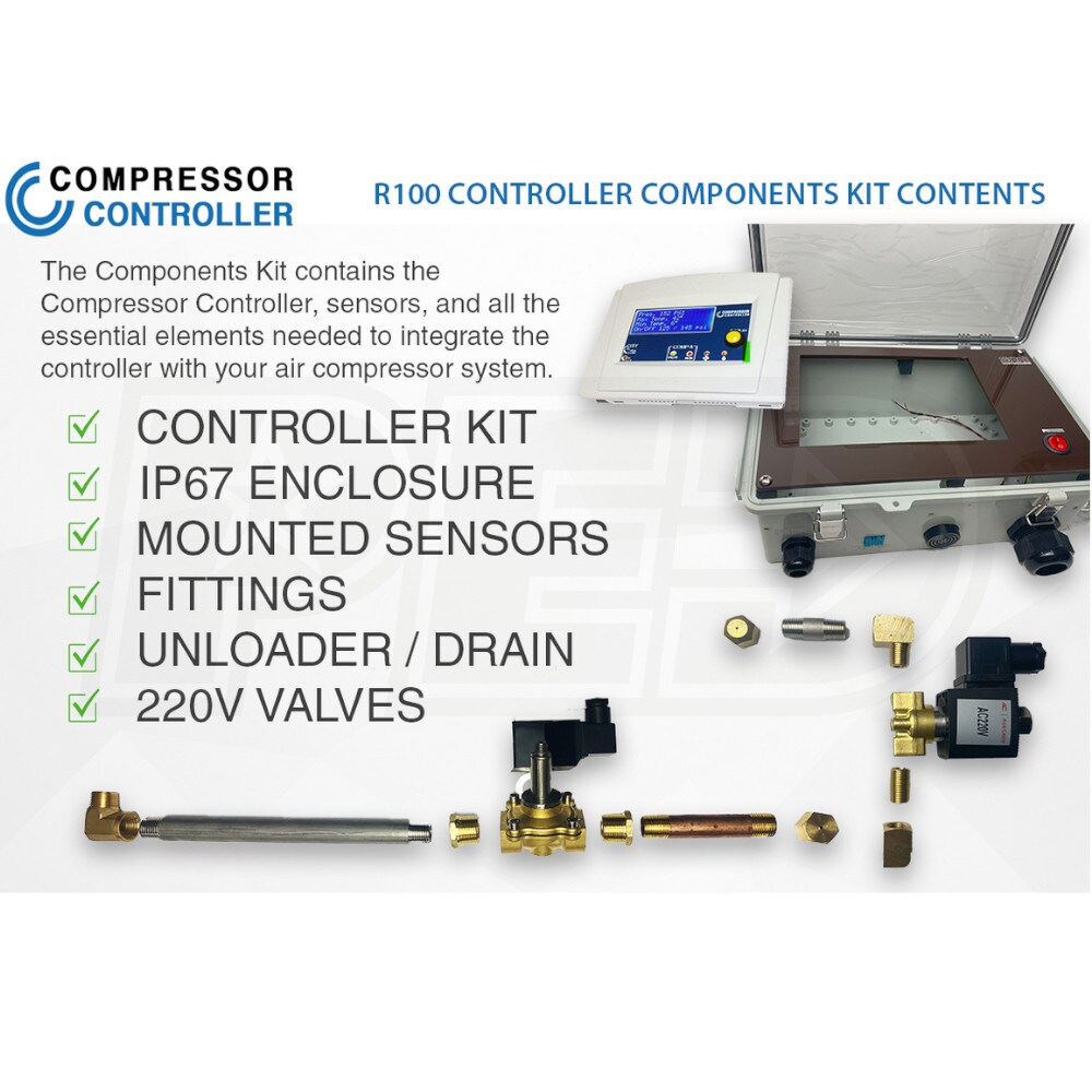SAM Controllers R100C Sam Controllers Single Pump Digital Compressor ...