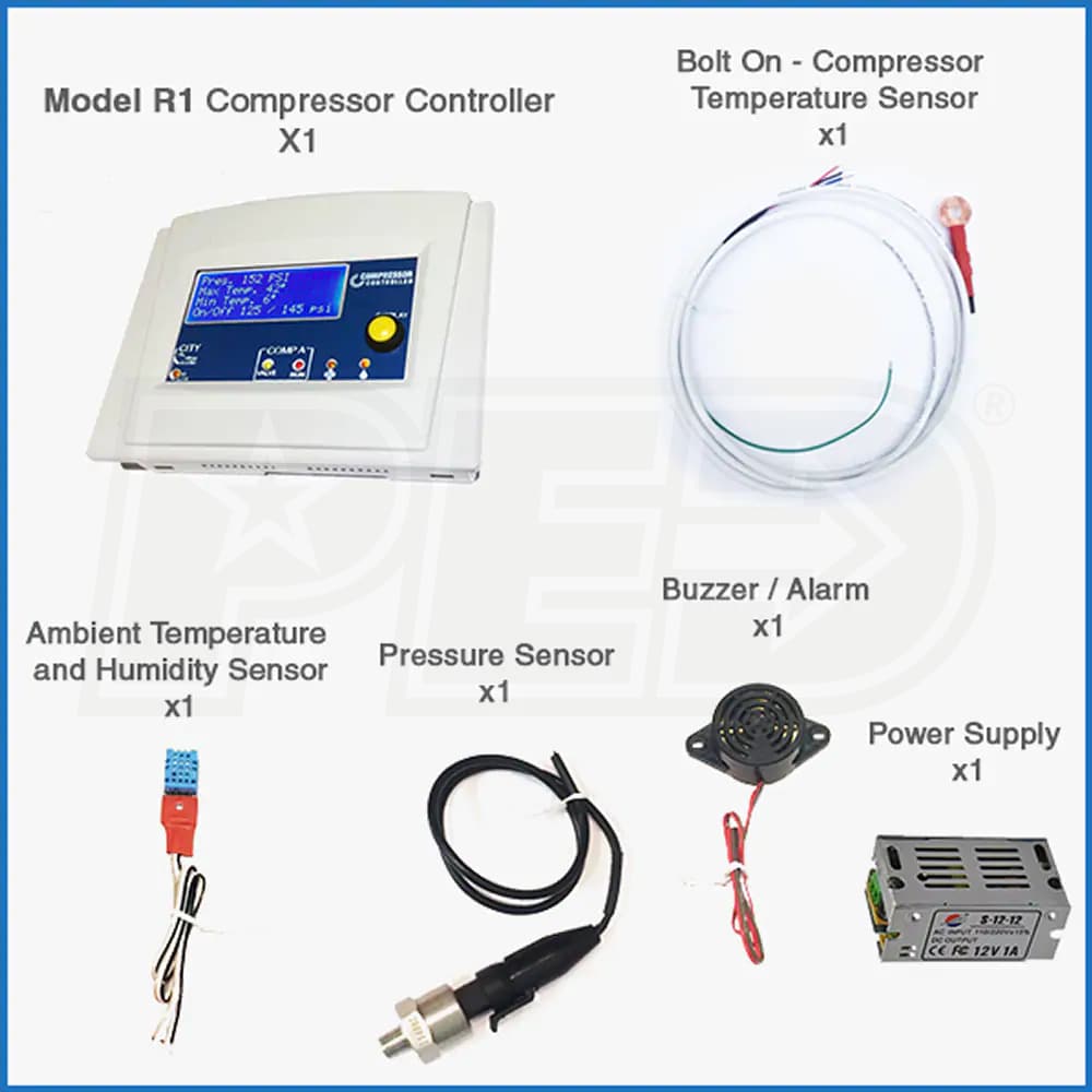 SAM Controllers CCR100 R1 Compressor Controller For Single Stage & 2 ...