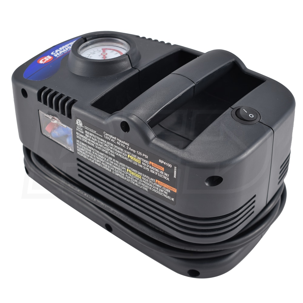 Campbell Hausfeld RP410099AV 120-Volt Tire Inflator w/ Gauge