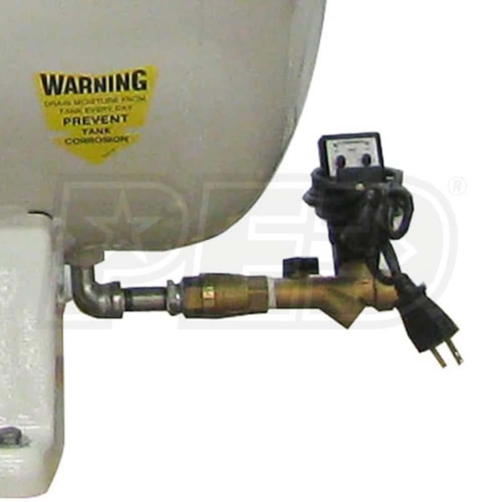 Powerex STS10B444 STS 10-HP 120-Gallon Oil-Less Open Scroll Air ...