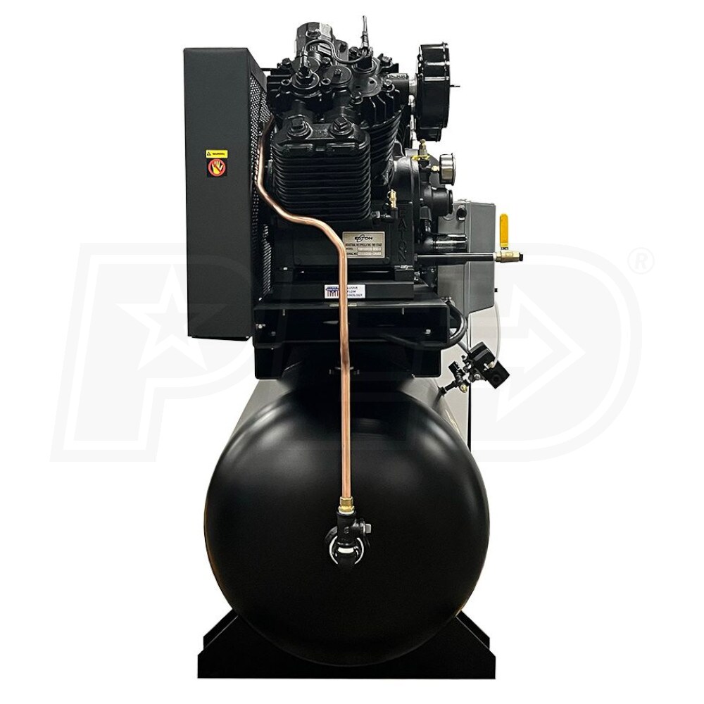 EMAX EP10D120V3-460 Industrial Plus 10-HP / 20-HP 120-Gallon Two-Stage ...
