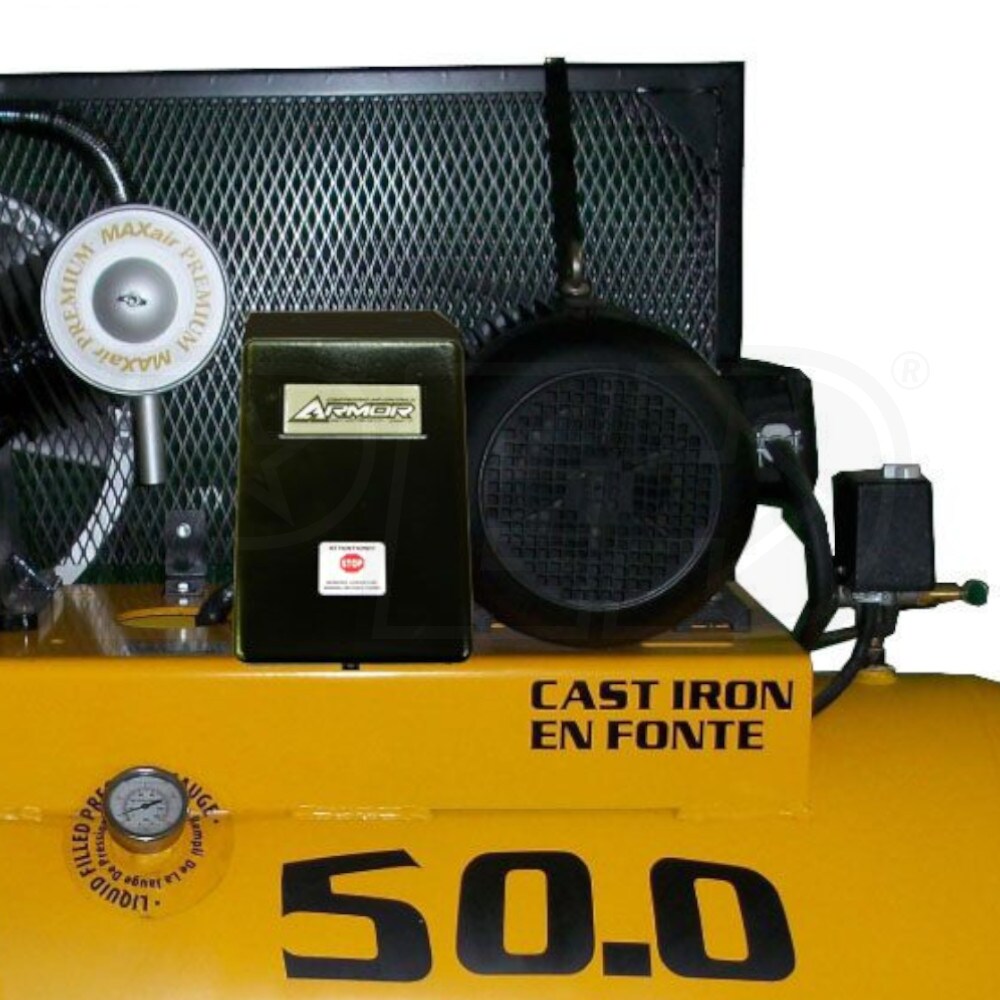 MAXair C103120H1-MS208-MAP Premium 10-HP 120-Gallon Single-Stage Air ...