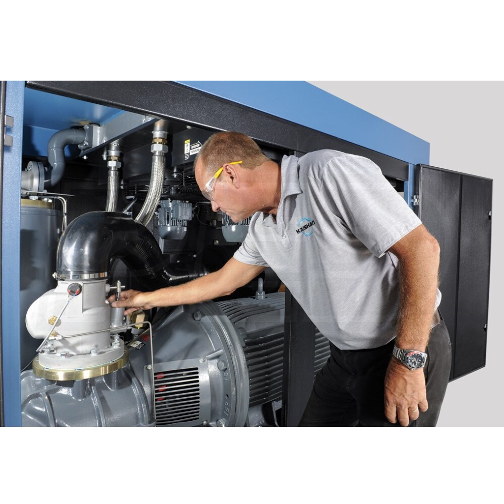 Kaishan KRSD-200A2F4S8U 200-HP Tankless Direct Drive Rotary Screw Air ...