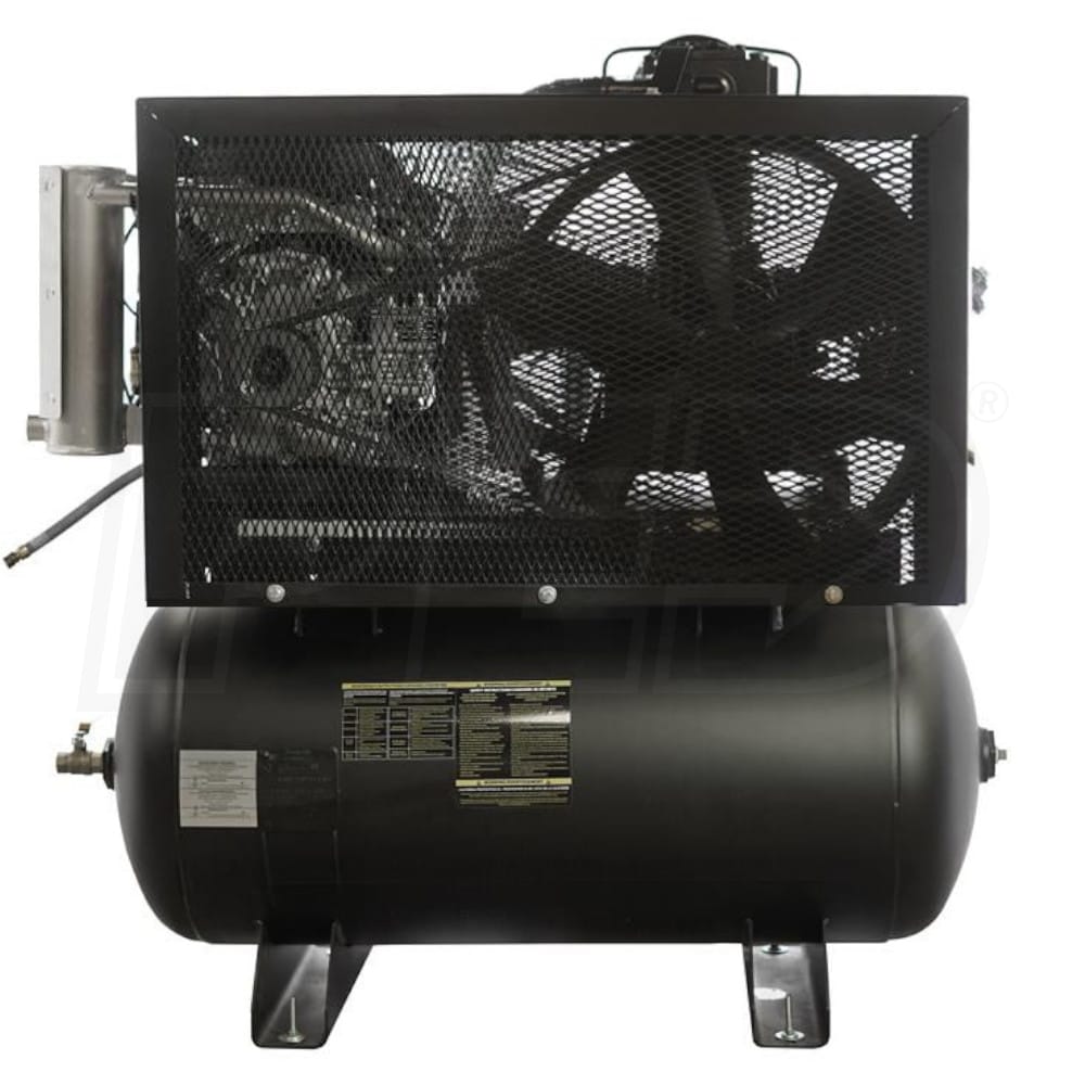 EMAX EGES2460ST 24-HP 60-Gallon Two-Stage Truck Mount Air Compressor w ...