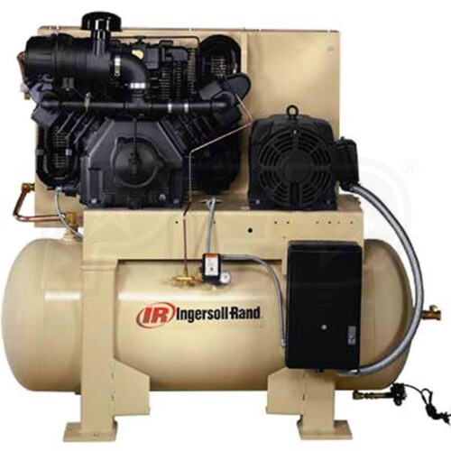 Ingersoll Rand 2000E25P-460 25-HP 120-Gallon Two-Stage Air Compressor ...