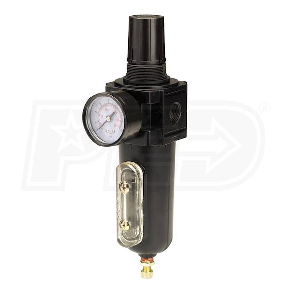 Campbell Hausfeld PA2113 Commercial 1/2-Inch Filter / Regulator 75 CFM
