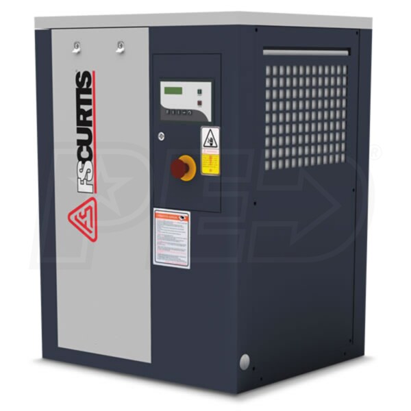 FS-Curtis SEG1023012B 10-HP Tankless Rotary Screw Air Compressor 230V 3 ...