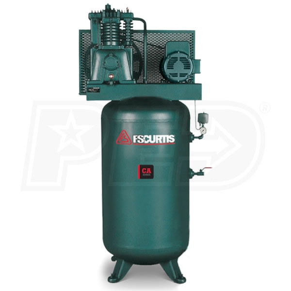 FS-Curtis 05E57V8SX-A9D CA5 5-HP 80-Gallon Two-Stage Air Compressor ...