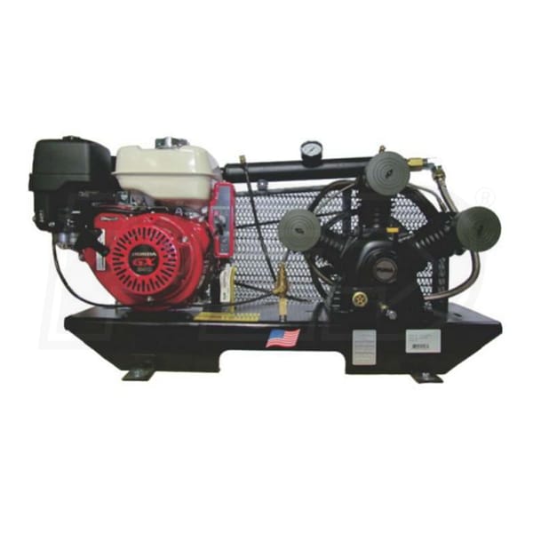 Puma PUK-80HGE 8-HP Tankless Truck Mount Air Compressor w/ Electric ...